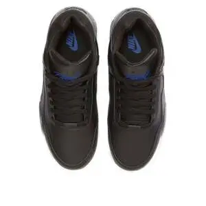Nike Flight Legacy Aj4 High Top Sneakers - Black/blue