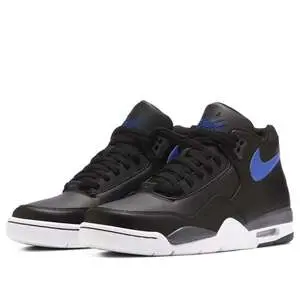 Nike Flight Legacy Aj4 High Top Sneakers - Black/blue