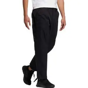 Adidas Solid Color Straight Sports Pants Black - Default Colorway