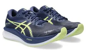 Asics Magic Speed 3 Athletic Sneakers - Illusion Blue/glow Yellow