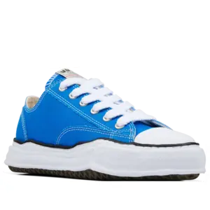 Mihara Yasuhiro Peterson Og Sole Canvas Low Top Sneakers - Blue/white