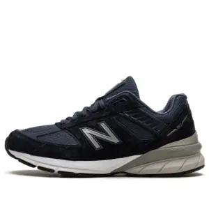 NEW BALANCE New Balance 990v5 Suede And Mesh Sneaker Navy/silver
