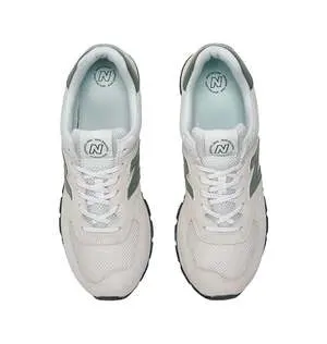 NEW BALANCE 574 Rugged Sneakers - White/green