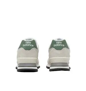 NEW BALANCE 574 Rugged Sneakers - White/green