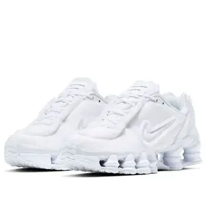 Nike X Comme Des Garçons Shox Tl Sneakers - White