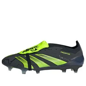 Adidas Predator Elite Foldover Tongue Fg Football Boots - Green/black