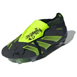 Adidas Predator Elite Foldover Tongue Fg Football Boots - Green/black