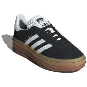 Adidas Gazelle Bold Sneakers - Black/white/gum