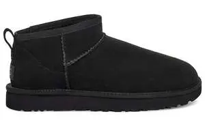 UGG Classic Ultra Mini Ankle Boots - Black