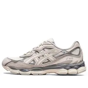 Asics Gel-nyc "cream Oyster Grey" Sneakers - Cream/grey
