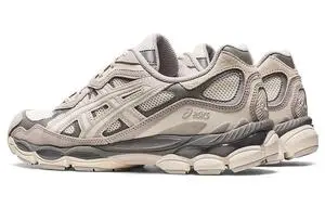 Asics Gel-nyc "cream Oyster Grey" Sneakers - Cream/grey