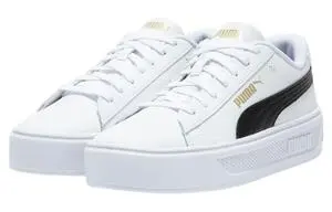 PUMA Smash Platform V3 Sneakers - White/black