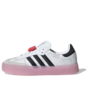 Adidas X Hello Kitty Sambae Sneakers - White/core Black/clear Pink