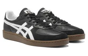 Onitsuka Tiger Gsm "black White" Sneakers - Black/white/brown