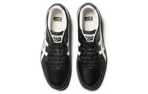 Onitsuka Tiger Gsm "black White" Sneakers - Black/white/brown