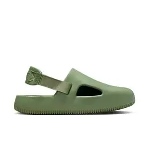 Nike Calm Mule Slides - Olive Green