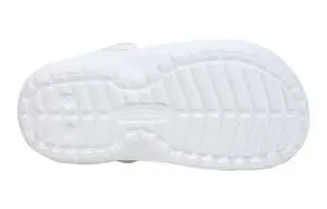 CROCS Classic Lined Clog - White/grey