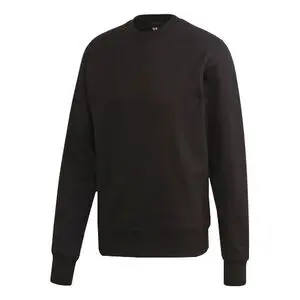 Adidas Y-3 Ss21 Logo Printing Crewneck - Black
