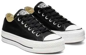 CONVERSE Chuck Taylor All Star Lift Ox Platform Sneakers - Black