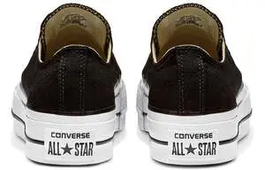 CONVERSE Chuck Taylor All Star Lift Ox Platform Sneakers - Black