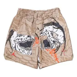 JORDAN Cactus Jack Travis Scott X Pool Shorts - Khaki