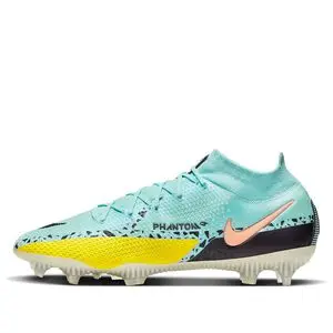 Nike Phantom Gt2 Df Elite Fg Soccer Cleats - Blue/yellow