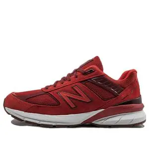 NEW BALANCE 990v5 Made In Usa Athletic Sneakers - Red
