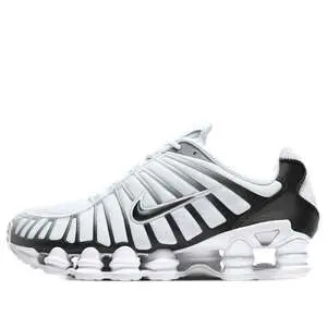 Nike Shox Tl "platinum" Sneakers - Black And White