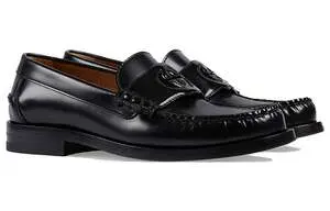 Gucci Interlocking G Loafers - Black