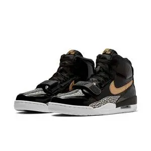 JORDAN Air Legacy 312 High Top Sneakers - Black/gold