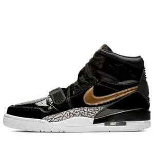 JORDAN Air Legacy 312 High Top Sneakers - Black/gold