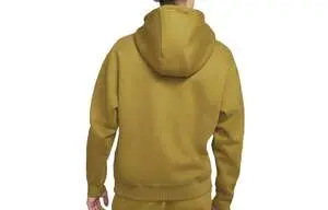 Nike Logo Embroidered Fleece Lined Hoodie - Multi-color