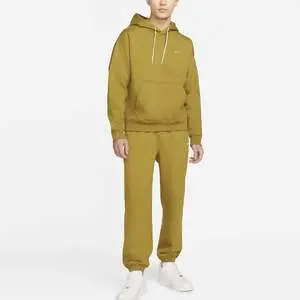 Nike Logo Embroidered Fleece Lined Hoodie - Multi-color