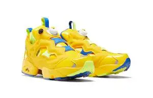 REEBOK Illumination X Instapump Fury "minions" Athletic Sneakers - Yellow