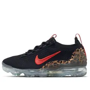 Nike Vapormax 2021 Flyknit 'leopard' Sneakers - Black