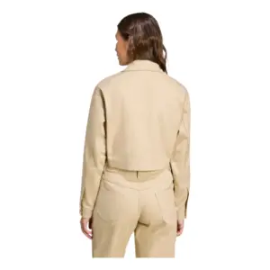 Adidas Firebird Twill Crop Track Jacket