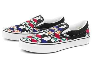 VANS Slip-on Sneakers With Graphic Print - Multi-color