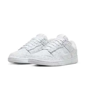 Nike Dunk Low " Paisley" Low Top Sneakers - White