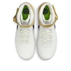 Nike Force 1 Mid '07 Lv8 Next Nature 'sun Club - White/yellow/black