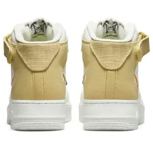 Nike Force 1 Mid '07 Lv8 Next Nature 'sun Club - White/yellow/black