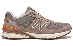 NEW BALANCE X Slow Steady Club 990v5 Made In Usa - Brown/gray/orange