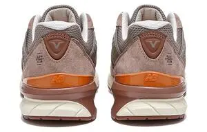 NEW BALANCE X Slow Steady Club 990v5 Made In Usa - Brown/gray/orange