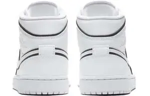 JORDAN 1 Mid Se Sneakers - White/black