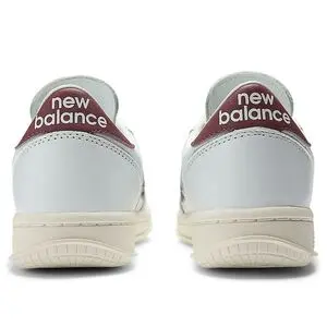 NEW BALANCE T500 Lace-up Sneakers - White/washed Burgundy