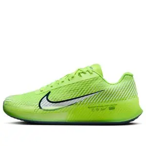 Nike Court Air Zoom Vapor Hc Tennis Sneakers - Volt/armory Navy/white