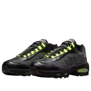 Nike Max 95 Og "big Bubble Atmos Harajuku" Sneakers - Black/volt/flat Gold
