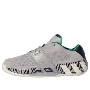 Adidas Gil Zero Restomod "tiger Stripes" Sneakers - Gray/black/green