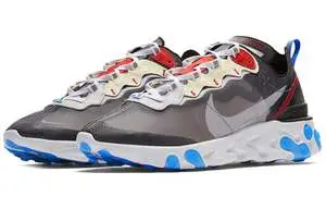 Nike React Element 87 Sneakers - Gray/blue/white