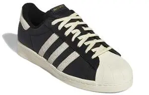 Adidas Superstar 82 'black Cream White' Sneakers - Black/white
