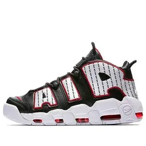 Nike More Uptempo "pinstripe" High Top Sneakers